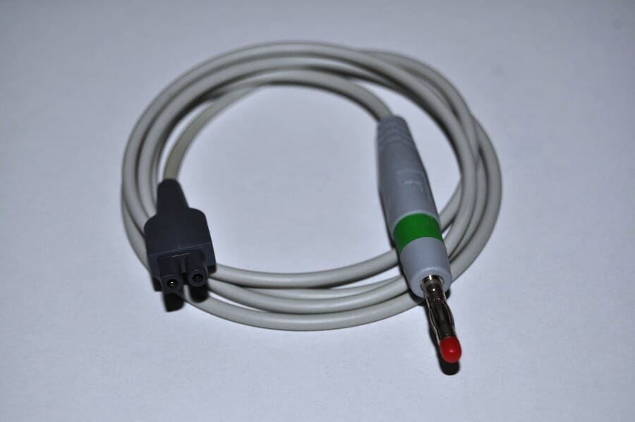 Ekg-kabel GE CAM 14 AM6 pasient banan F grønn - Modul Nordic AS