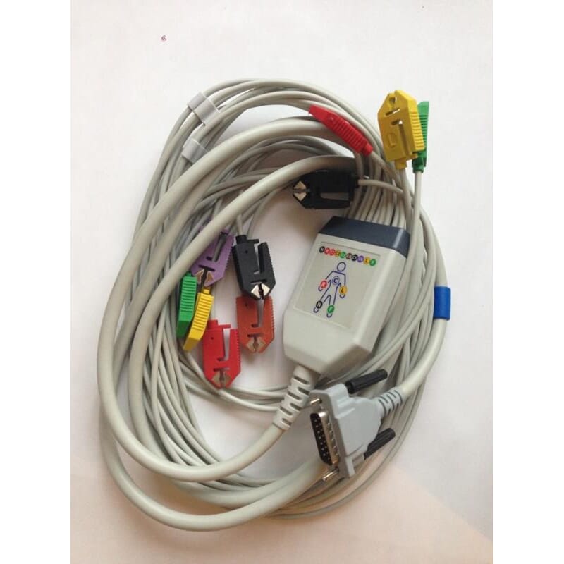 Ekg-kabel Cardiette/cardioline 4mm banan - Modul Nordic AS